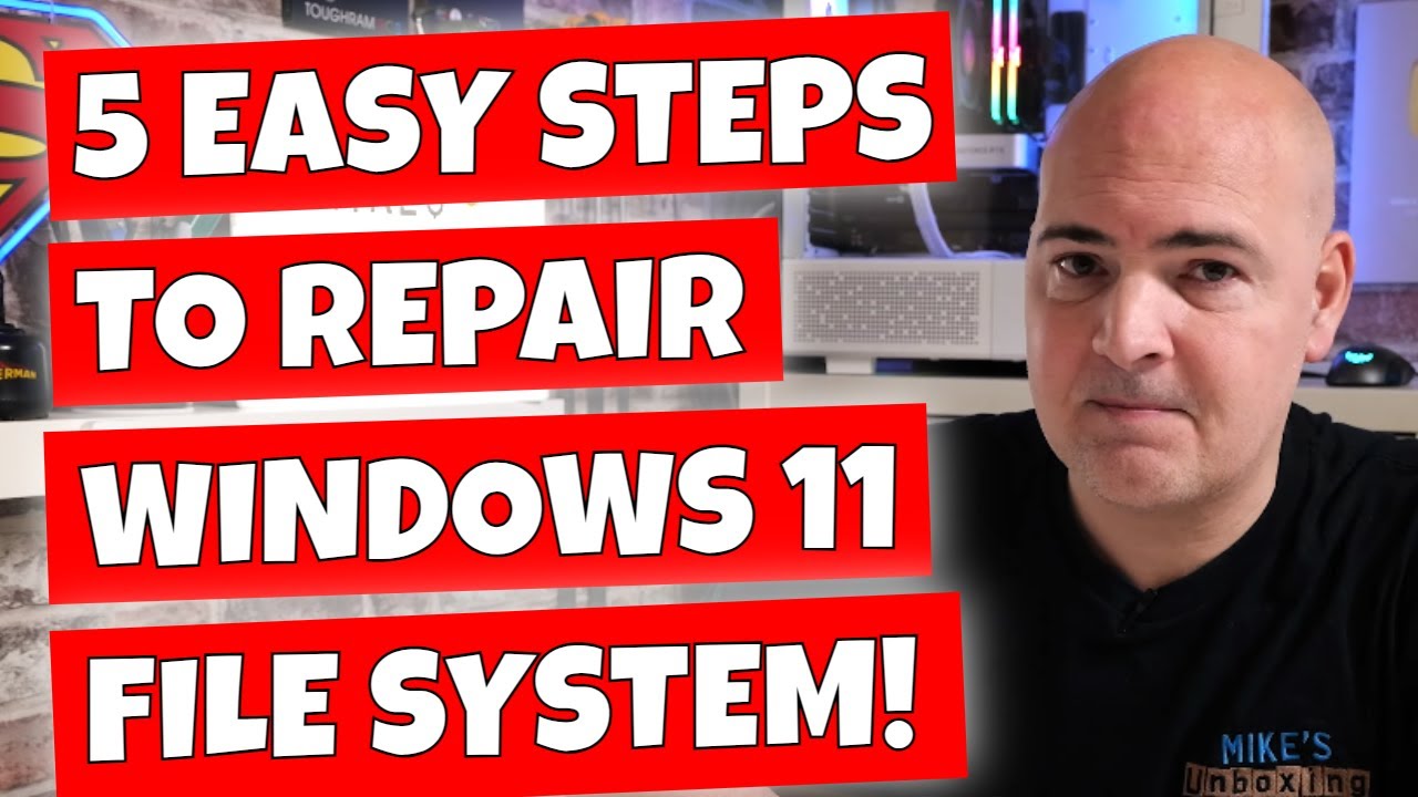 5 Simple Steps To FIX Windows 11 File System Errors BSOD & Disk Problems