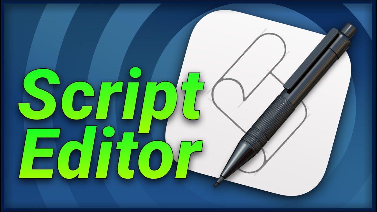 AppleScript Tutorial : Script Editor