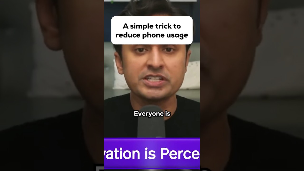 A simple trick to reduce phone usage