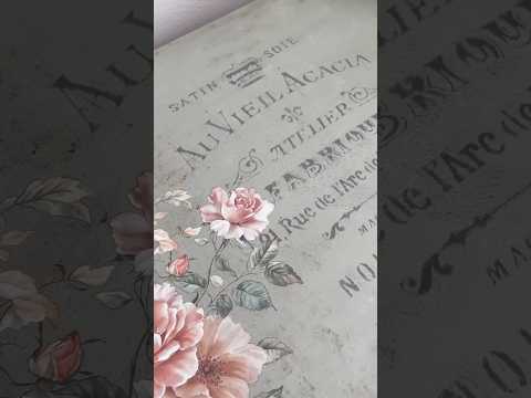 Easy Furniture Upgrade with Redesign Decor Stencils & Chalk Paste | DIY Stenciling Hack You Must Try