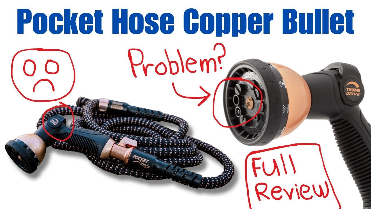 Pocket Hose Copper Bullet Review - Pros & Cons Of The Pocket Expandable Hose