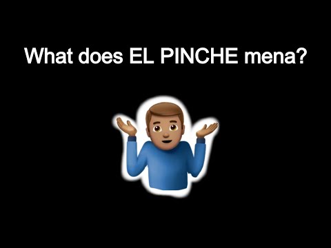 What does el Pinche mean?