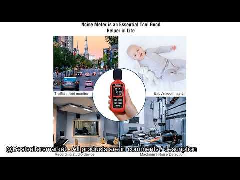 Top 5 The Best Selling Sound & Noise Meters on Amazon
