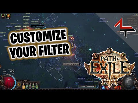 FilterBlade - Path of Exile | Can't see the game anymore? Customize your loot filter!