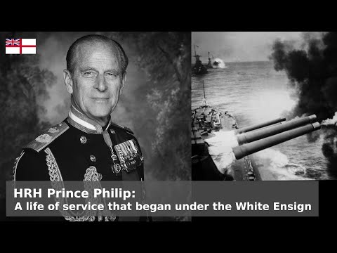 HRH Prince Philip - 'Just getting on with it' under the White Ensign