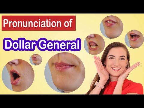 How to pronounce Dollar General, American English Pronunciation Lesson