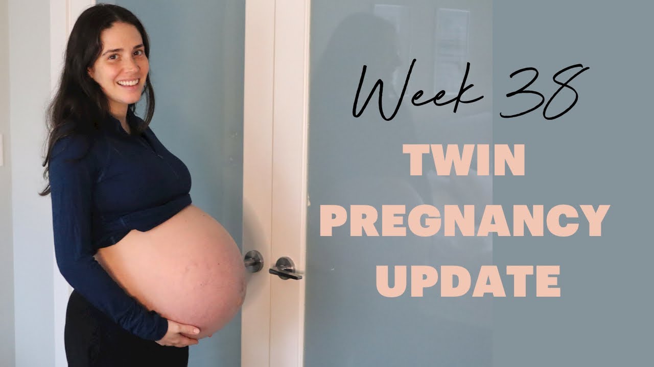 Ready to Give Birth, Spring Babies + Twin Belly Bump Shot  | 38 Week Twin Pregnancy Update