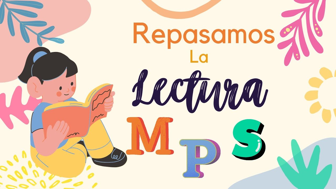 Lectura con las letras M-P-S [Video educativo para niños]