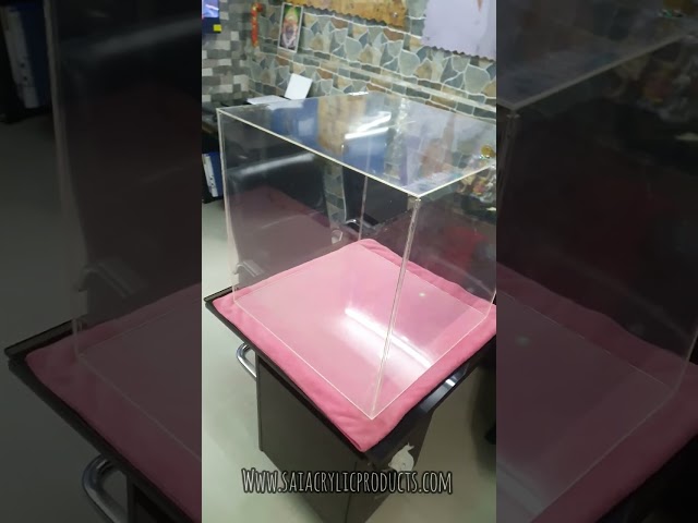 Transparent Acrylic Display Box - Acrylic Fabricated Boxes Manufacturer ...