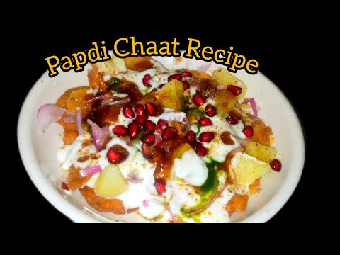papdi chaat recipe 🤤