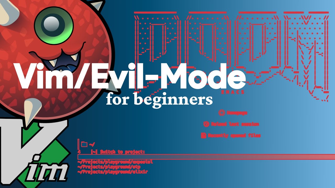 Moving in Doom Emacs for Beginners (vim, evil-mode)