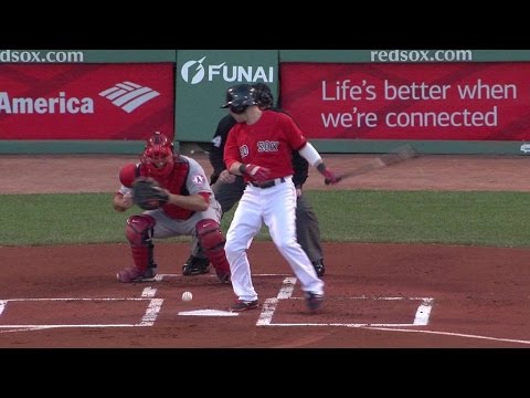 LAA@BOS: Richards strikes out Pedroia in the 1st