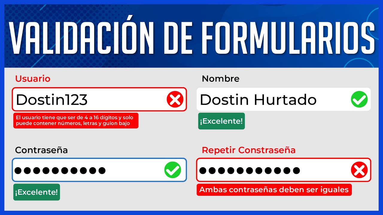 Aprende a Validar Formularios en HTML (Sin CSS ni JavaScript) - ¡Muy Fácil!