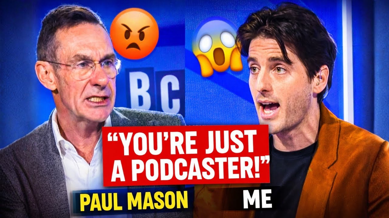Paul Mason LOSES IT With Me On Air
