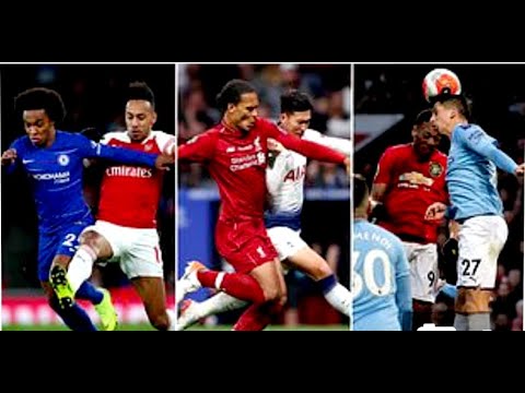 2020/2021 Premier League Fixtures for the Big Six Clubs