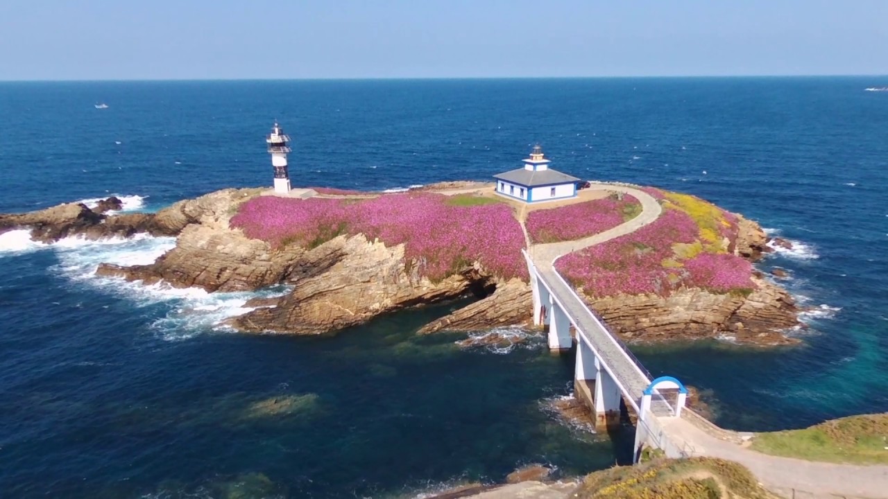 Isla Pancha a vista de drone