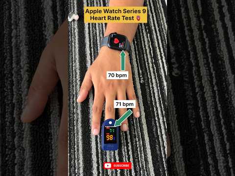 Apple Watch Series 9 Heart Rate Accuracy Test #applewatch #smartwatch