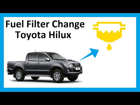 How to Replace Fuel Filter on Toyota Hilux Mk6 - autoevolution