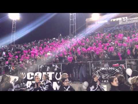 Colt Nation Throws Poms- South Wins.MOV