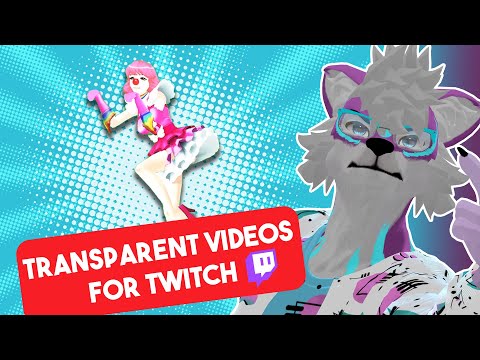 HOW TO MAKE TRANSPARENT VIDEOS FOR TWITCH | OBS | MIXITUP | TRIGGERFYRE | FURRYCLICKBAIT |
