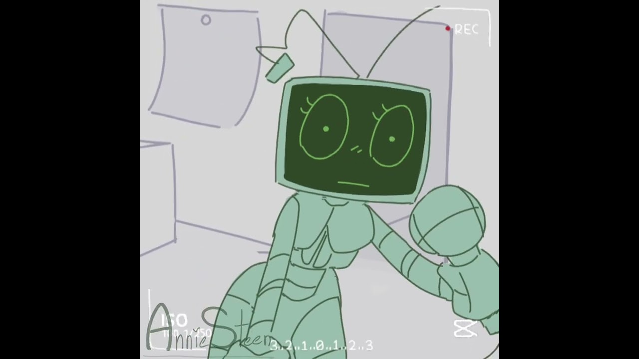 Uh.. Veronica?  #dandysworld #vee #animation #flipaclip