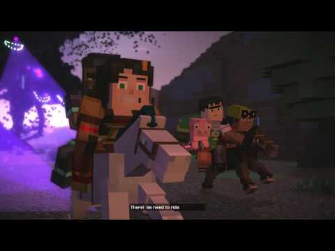 Minecraft : Story mode - Episode 4 - Walkthrough (Female Jesse)
