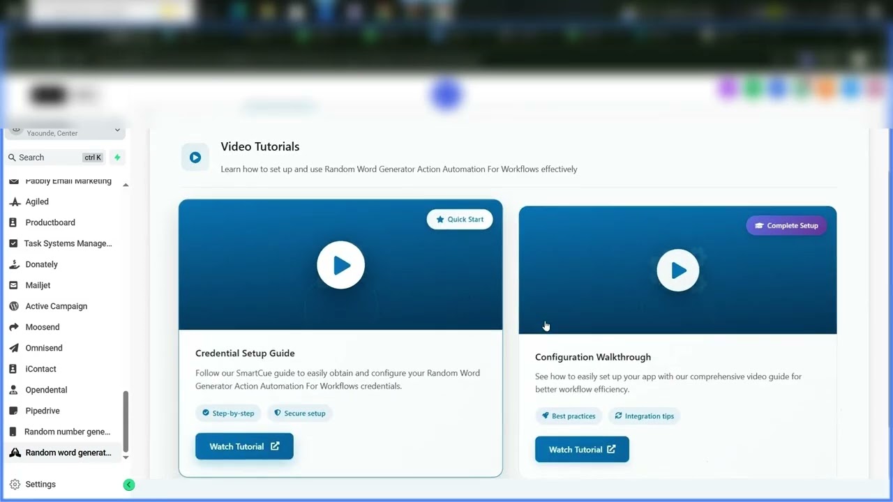 Random Word Generator Action Automation For Workflows: Setup Guide🚀