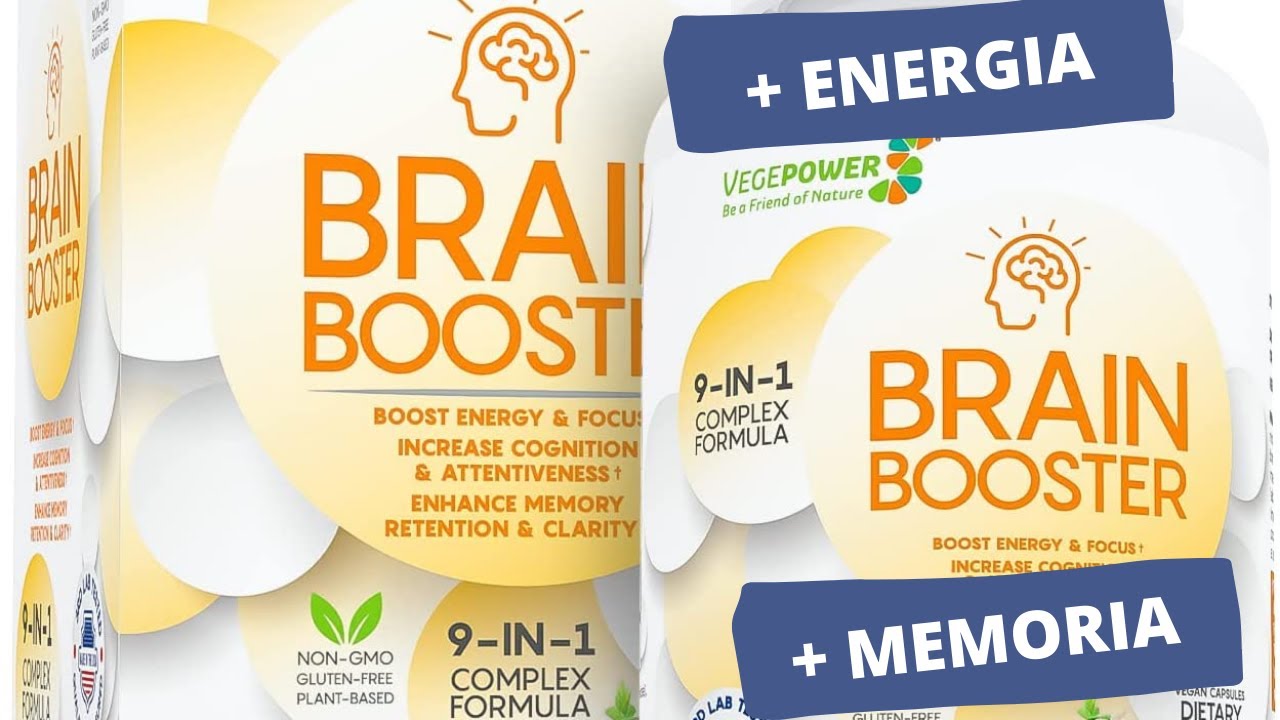 Suplemento natural de nootrópicos, mejora el enfoque |memoria|claridad|energía