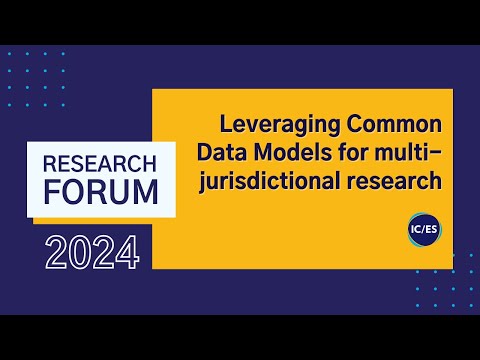 Leveraging Common Data Models for multi-jurisdictional research