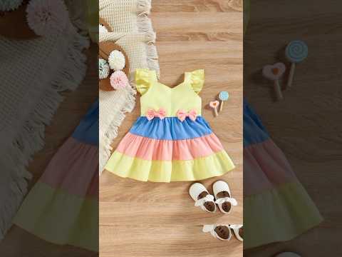 Baby Girl Summer & Regular Dress Designs 2025 | Soft Stylish Cotton Frocks