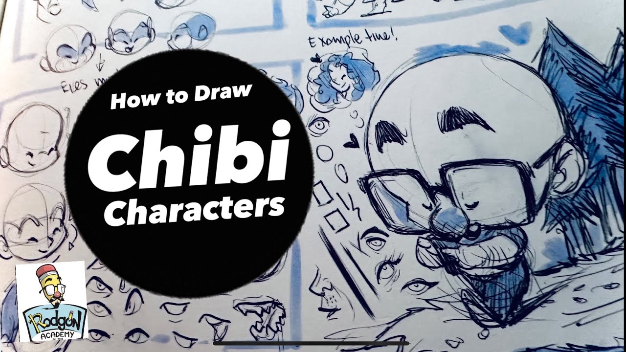 Learn to draw chibi characters the Rodgon Way