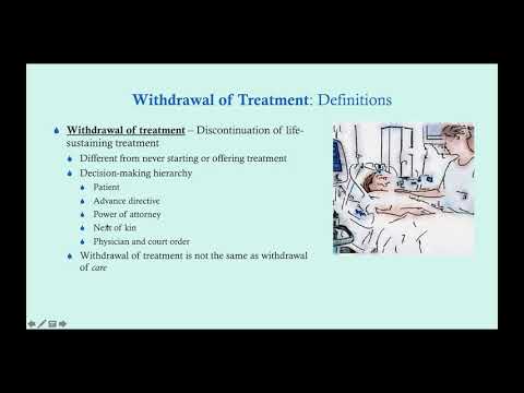 Withdrawal of Treatment - CRASH! Medical Review Series