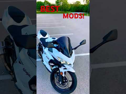 The BEST Mods For Your NINJA 400! #kawasaki #motorcycle #shorts