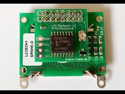 Mini I2C LCD Backpack