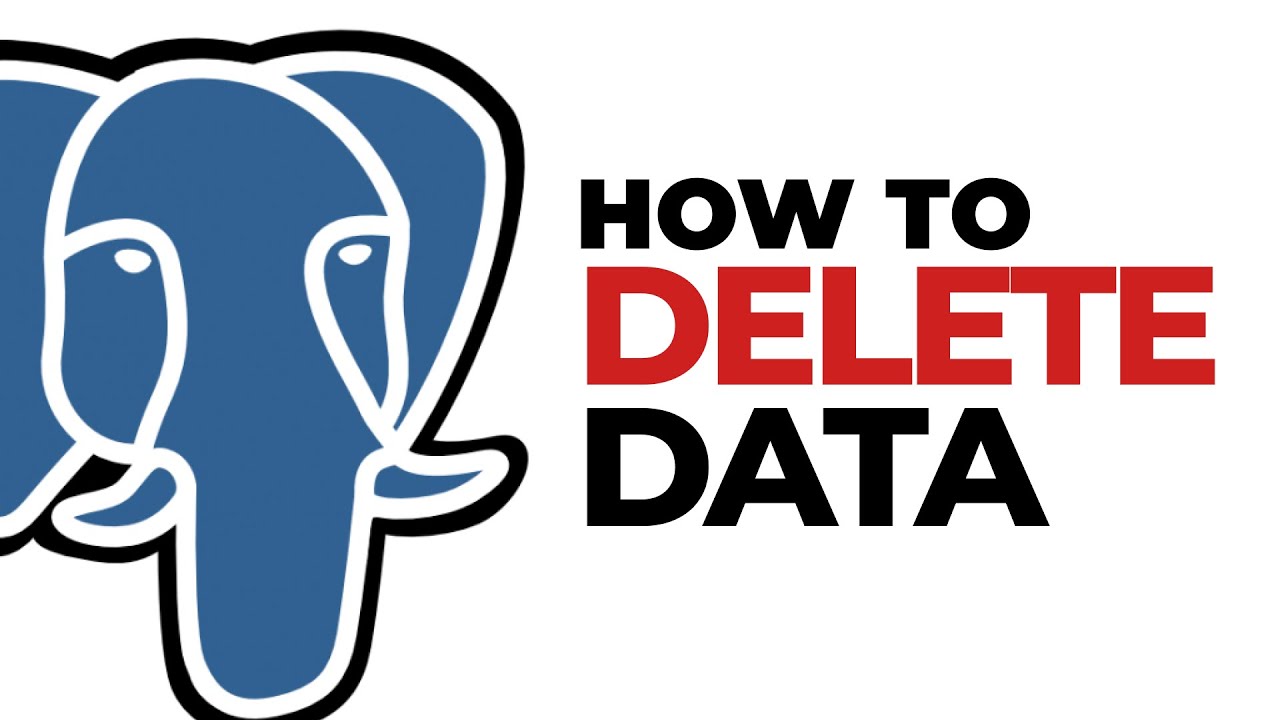 How To Delete Data From Table in Postgresql