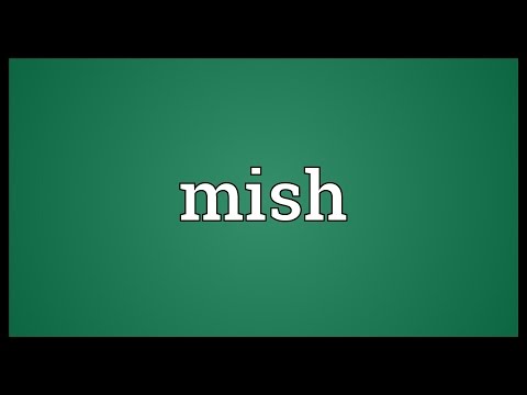 Mish Meaning
