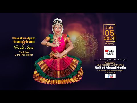 Trisha Iyer's Bharatanatyam Arangetram 4K