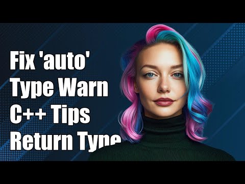 Fixing 'auto' Type Specifier Warning in C++: Trailing Return Type Explained