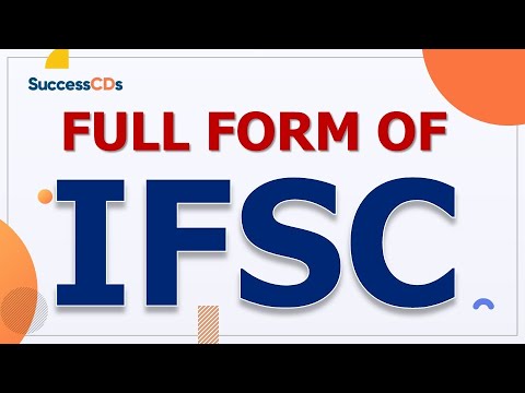 IFSC Full form - Full form of IFSC in Banking. What is IFSC Code on Banking