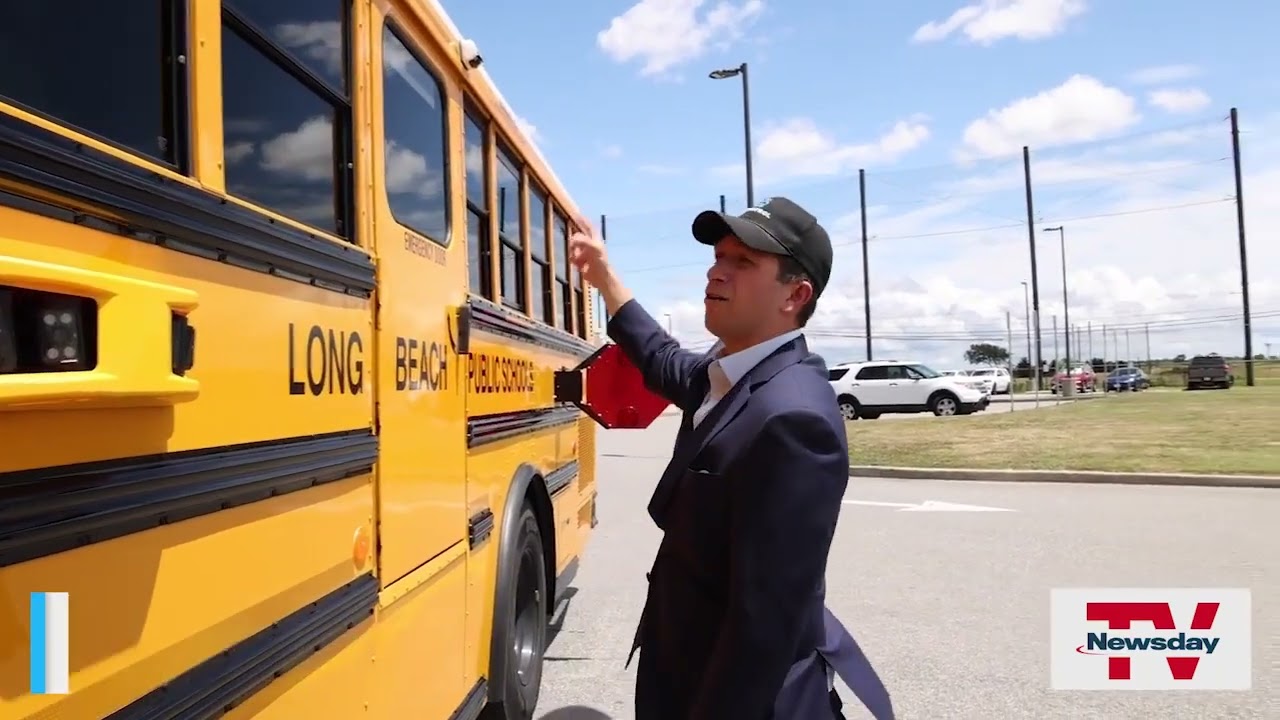 Long Beach begins school bus camera program