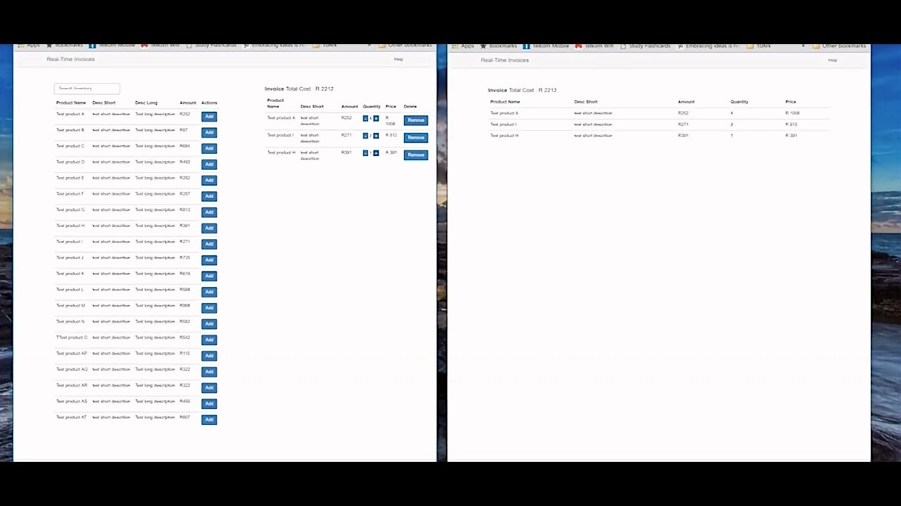 Realtime quote generator prototype