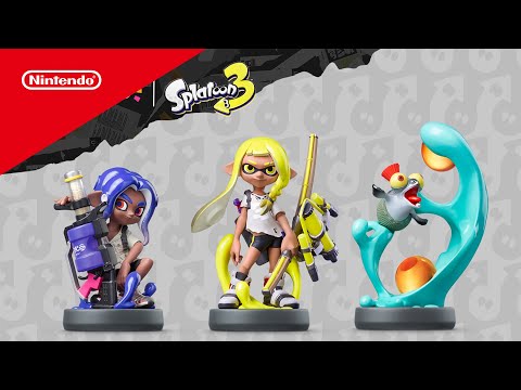 Splatoon 3 amiibo - Release Date @playnintendo