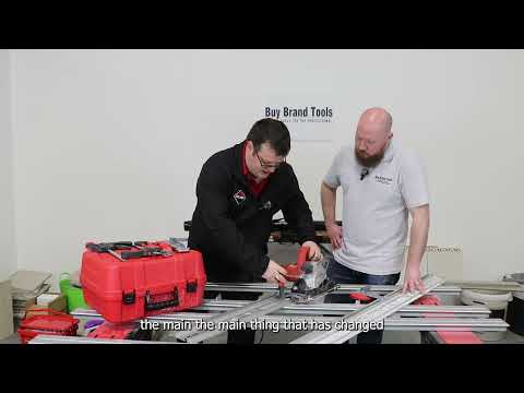 Rubi TC 125 KIT G2 Circular Electric Tile Saw & Rails - Product Demonstration