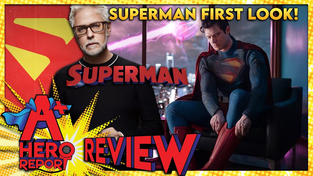 FIRST LOOK at Superman! James Gunn REVEALS David Corenswet as Superman in New Image