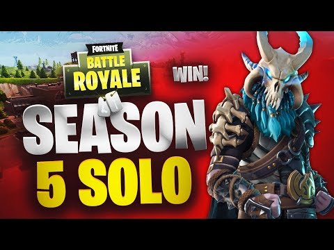 Season 5 | Solo Win | Fortnite | No Commentary