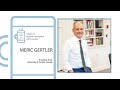 Meric Gertler | About | University of Toronto