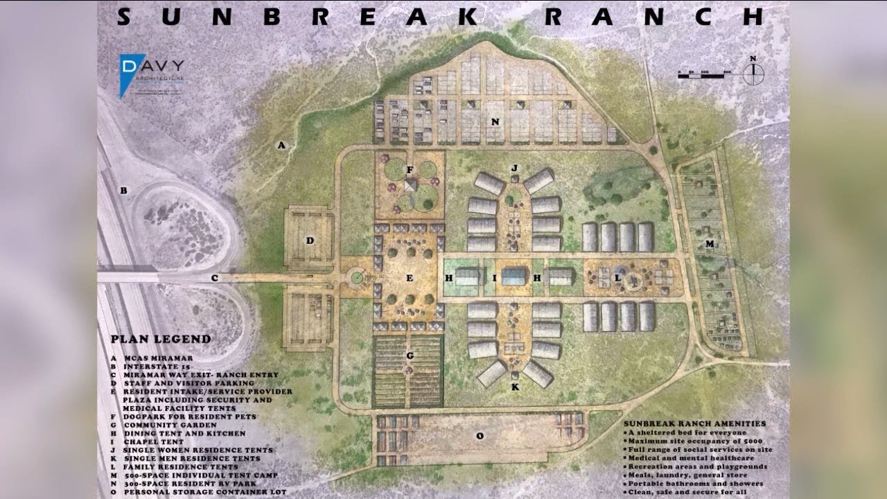 Sunbreak Ranch proposing new facility to combat out-of-control homeless crisis in San Diego