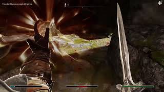 Fighting The First Boss In Skyrim Exact Same Way I Did 12 Years Ago ...