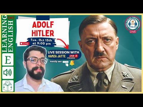 Learn English Through Listening 🔥 | LIVE PRACTICE | Adolf Hitler