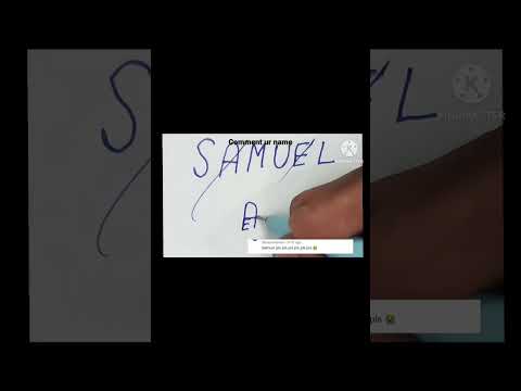 Logo name #samuel